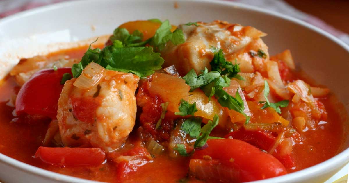 Slow Cooker Italian Fish Stew