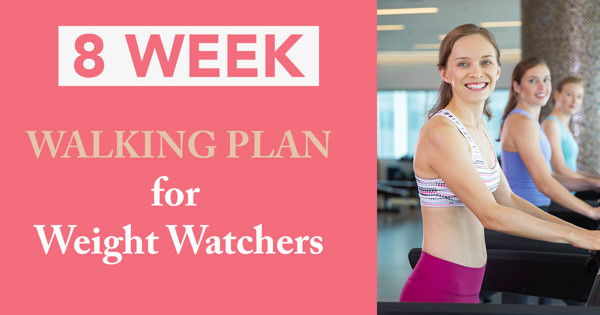 Your 8 Week walking plan for Weight Watchers