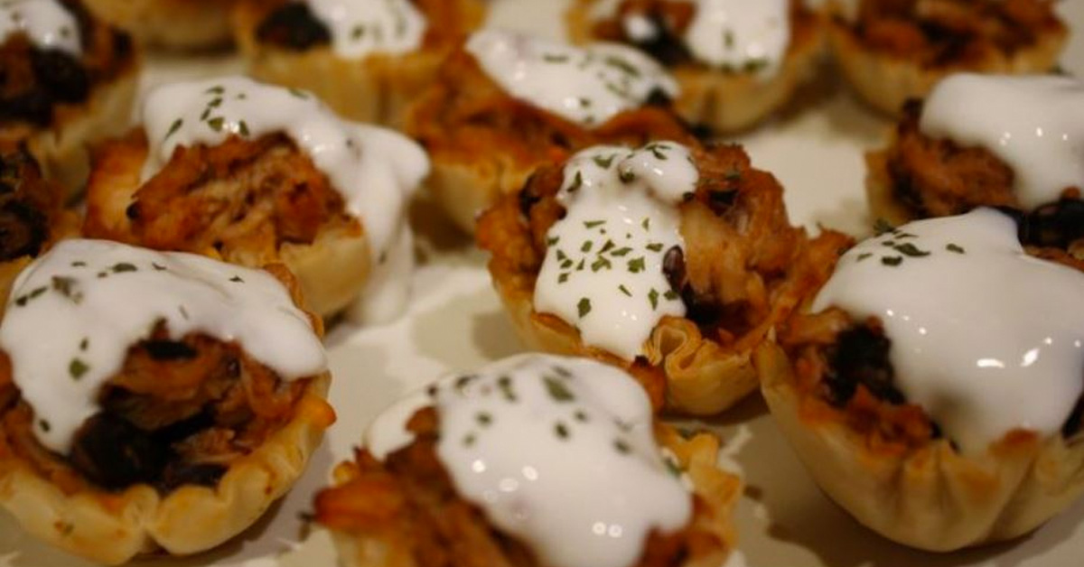 BBQ Chicken Cups