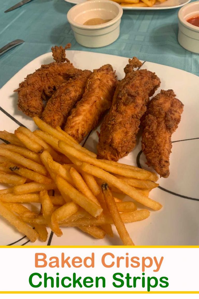 Baked Crispy Chicken Strips