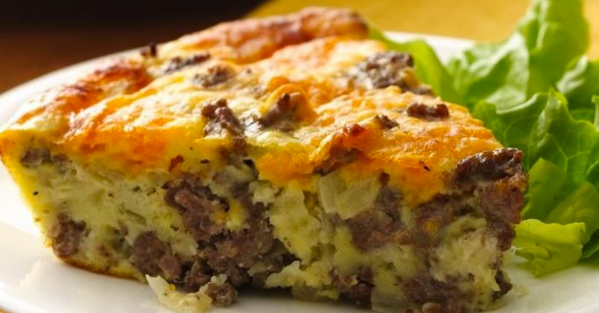 Easy Cheeseburger Pie