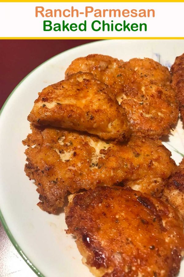 Ranch-Parmesan Baked Chicken