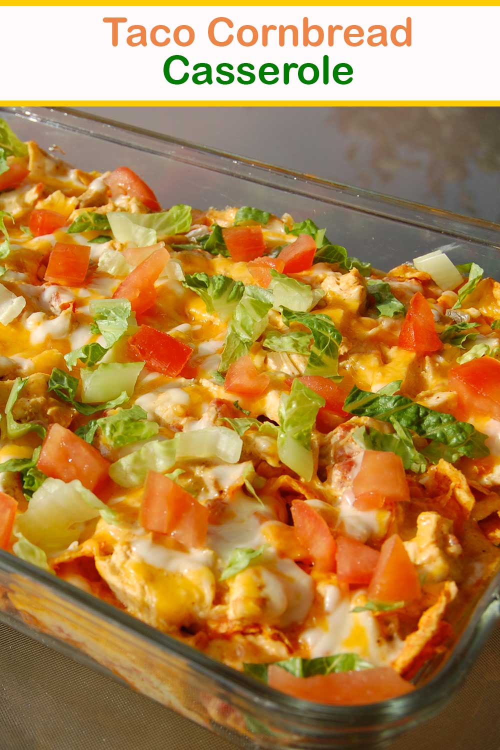 Taco Cornbread Casserole