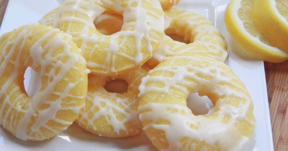 Baked Lemon Donuts Recipe