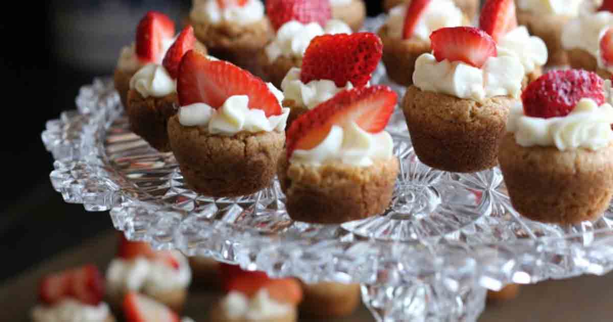 Mini Berry Cookie Tarts