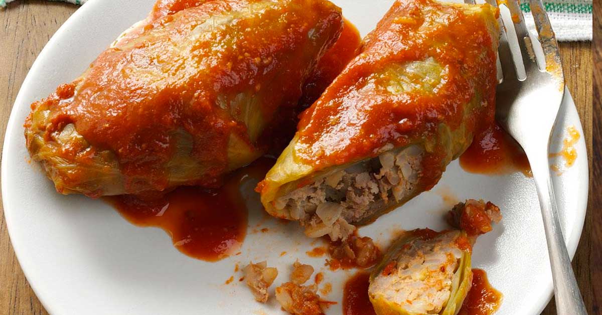 Stuffed Cabbage Leaves