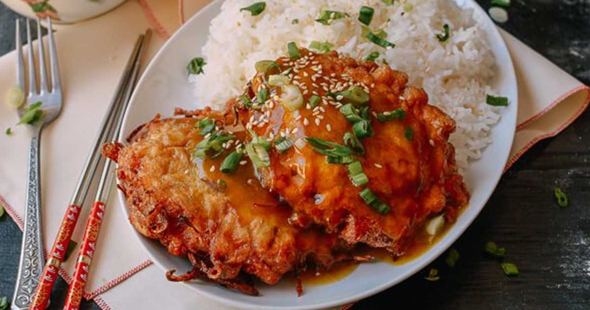 Chicken Egg Foo Young