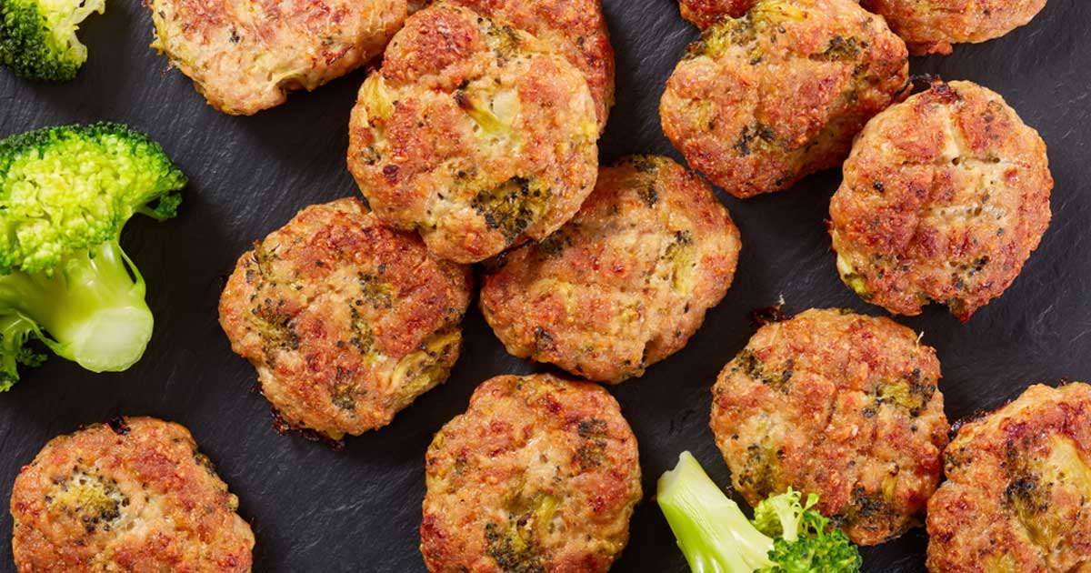 Baked Cheese & Broccoli Patties