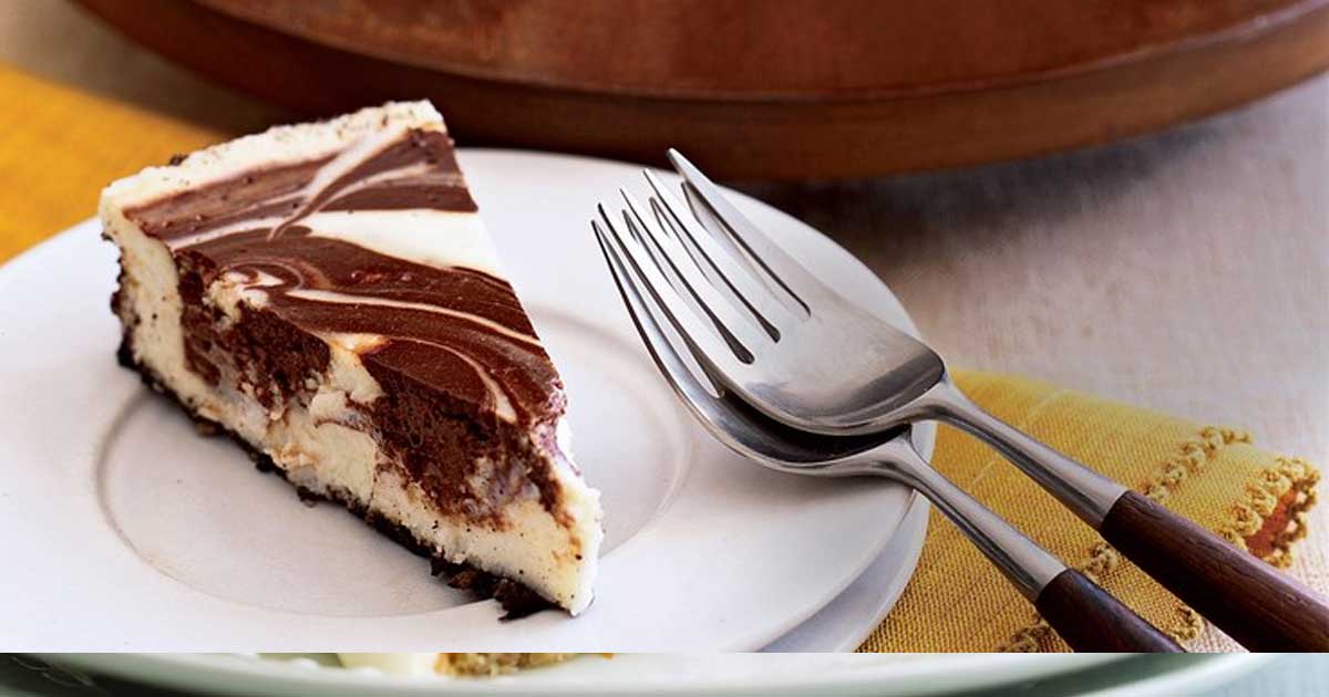 Chocolate Marble Cheesecake
