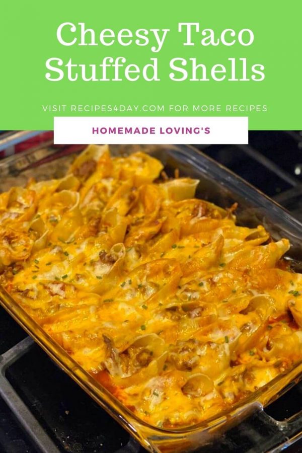 Cheesy Taco Stuffed Shells