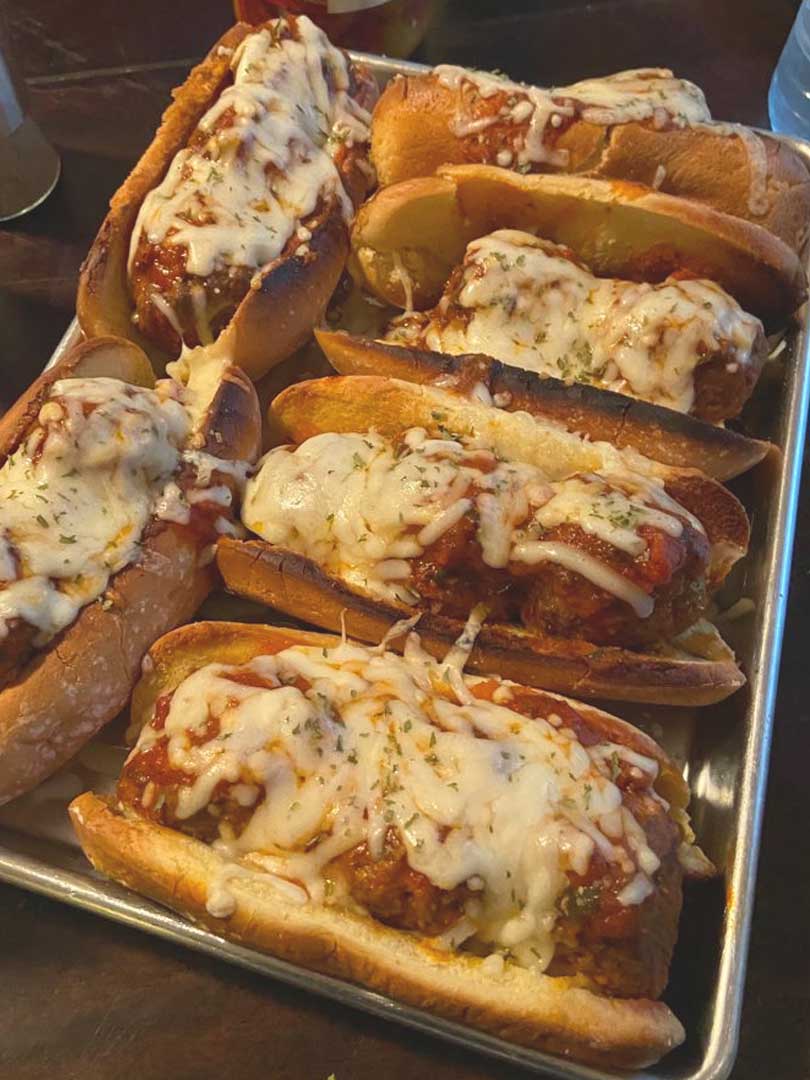 Homemade Meatball Subs