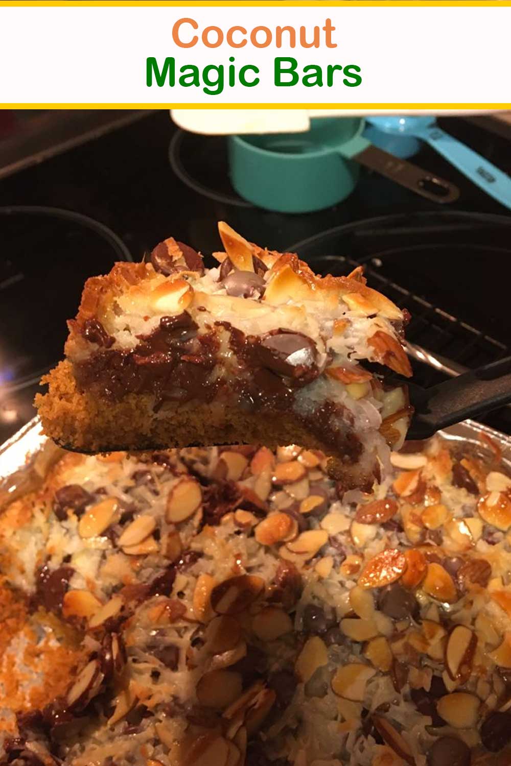 Coconut Magic Bars