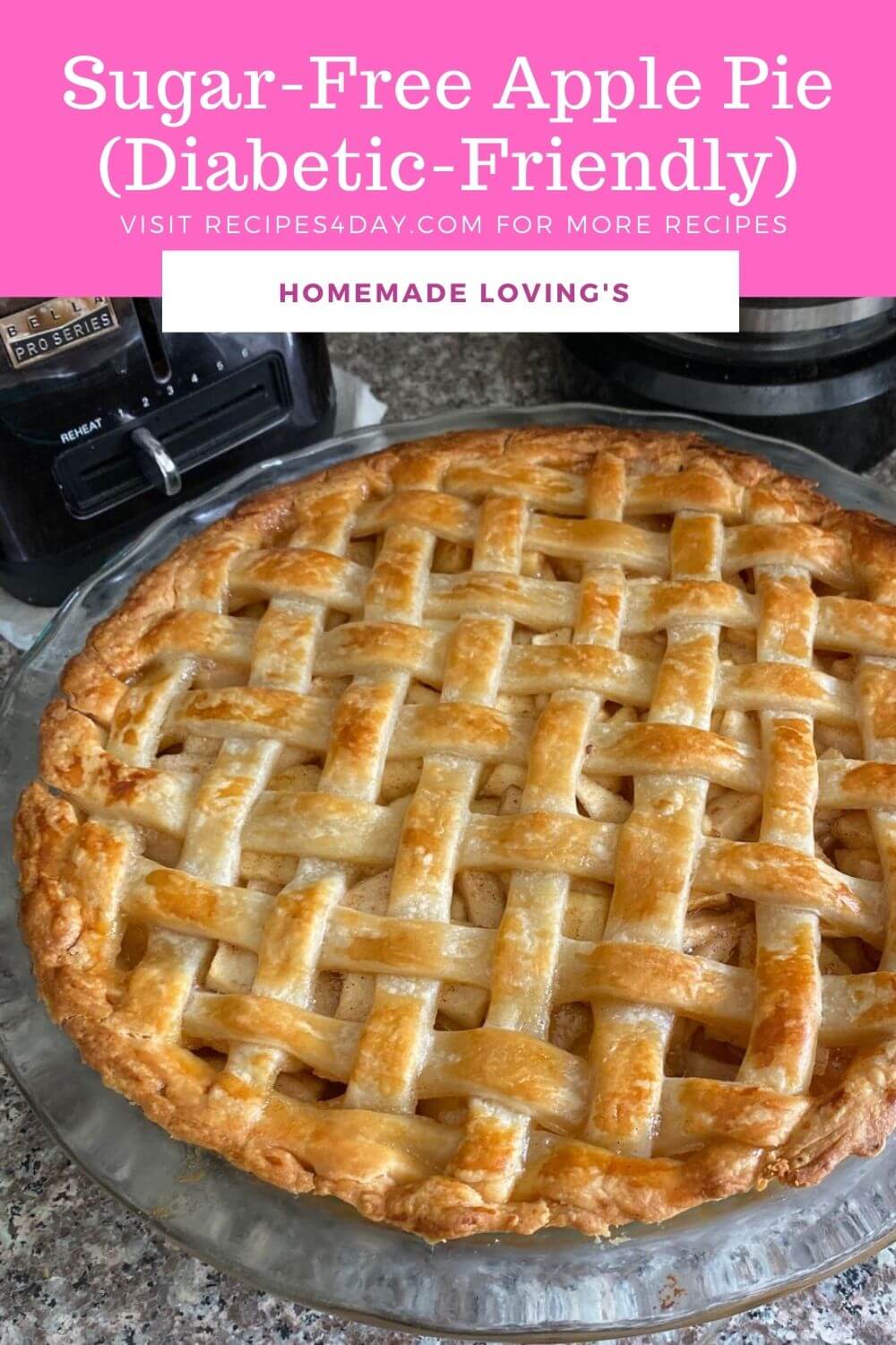 Sugar-Free Apple Pie (Diabetic-Friendly)