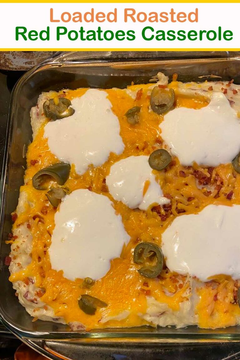 Loaded Roasted Red Potatoes Casserole