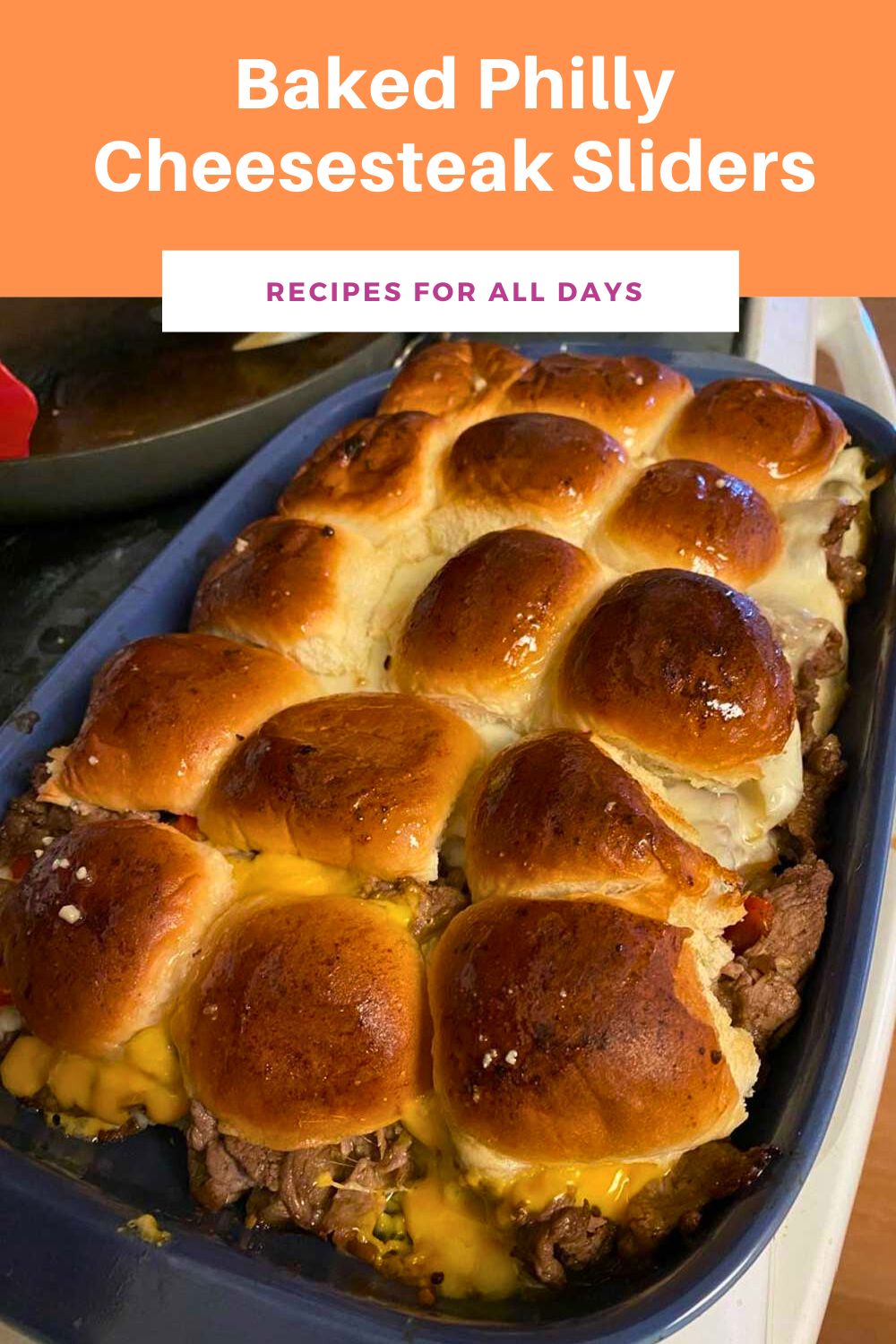 Baked Philly Cheesesteak Sliders
