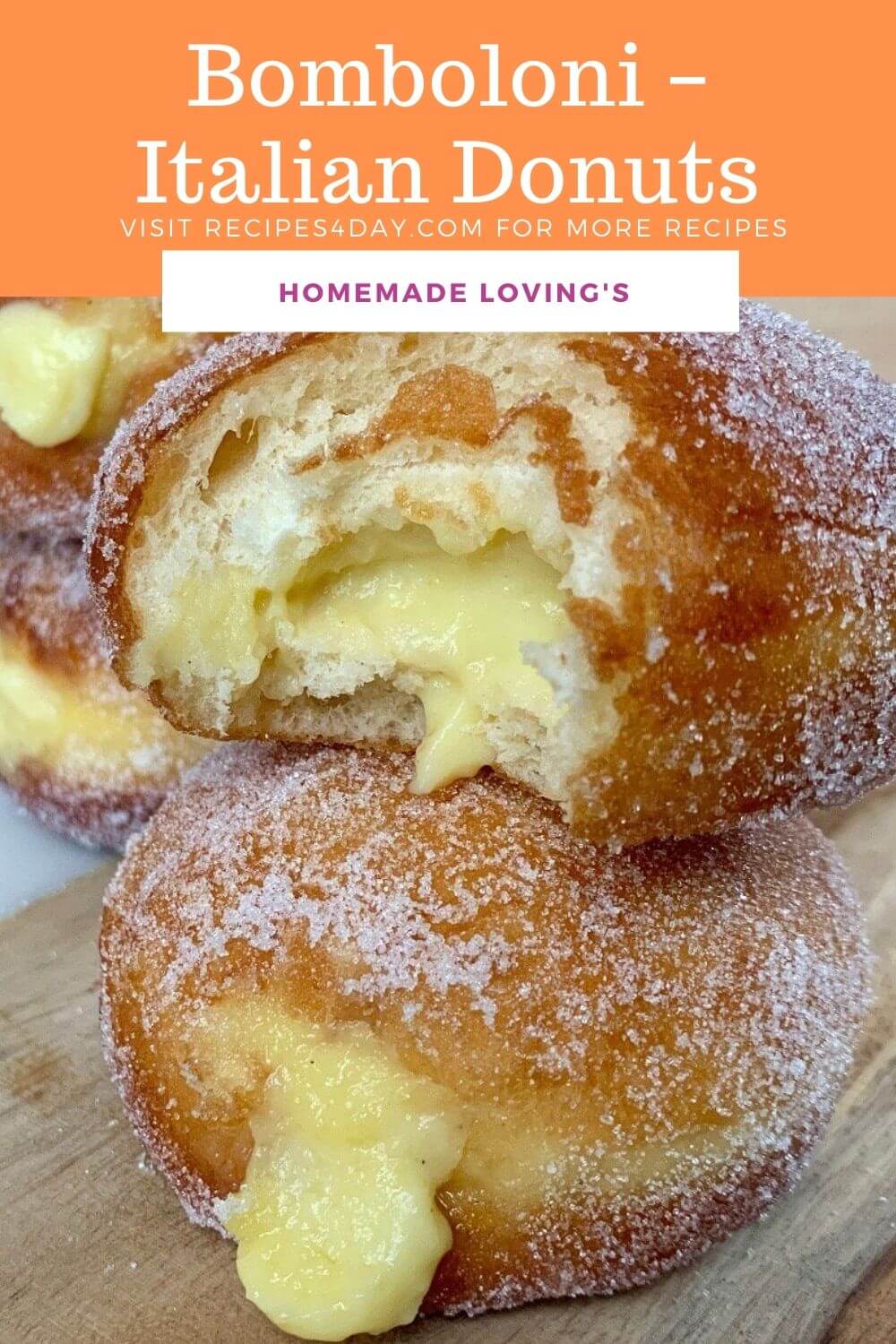 Bomboloni – Italian Donuts