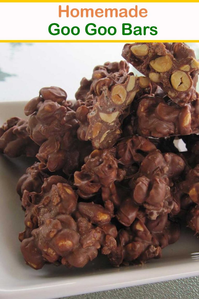 Homemade Goo Goo Bars