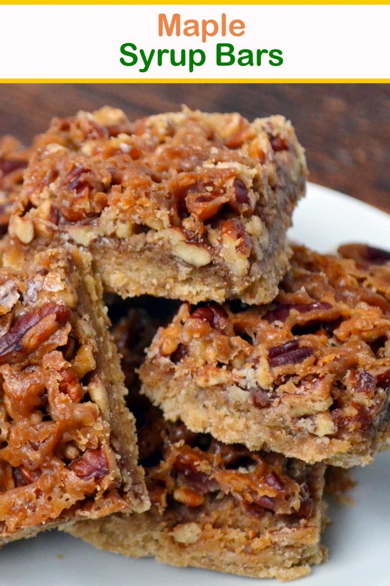 Maple Syrup Bars