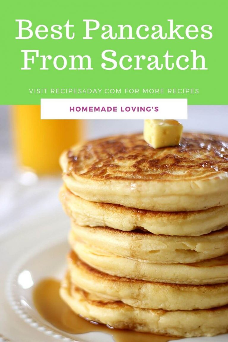 The Best Pancakes From Scratch