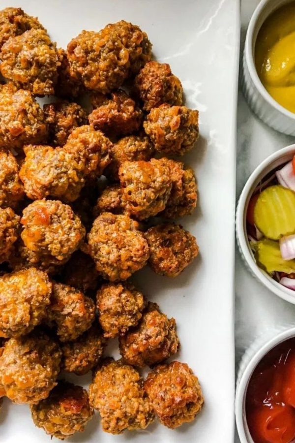 Bacon Cheeseburger Bites