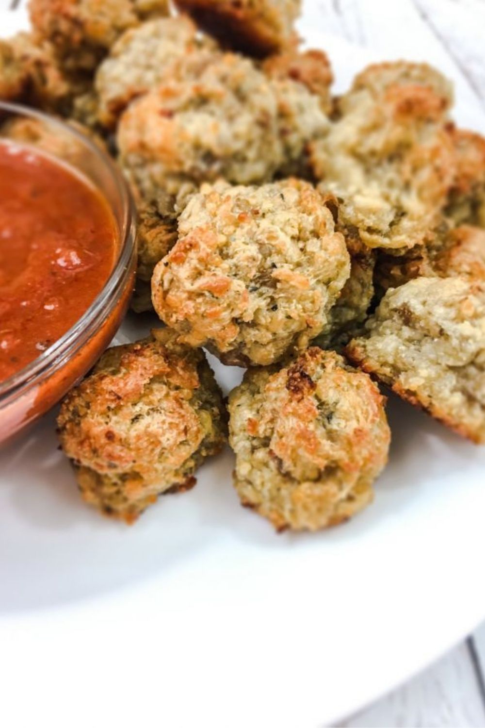 Cheesy Italian Sausage Appetizer Bites