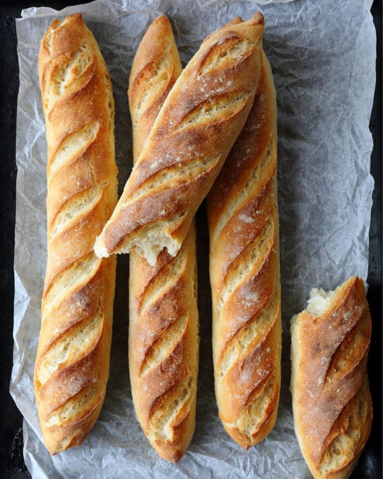 Crusty French Baguettes