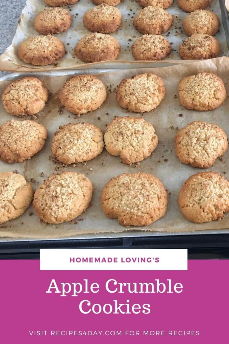 Apple Crumble Cookies