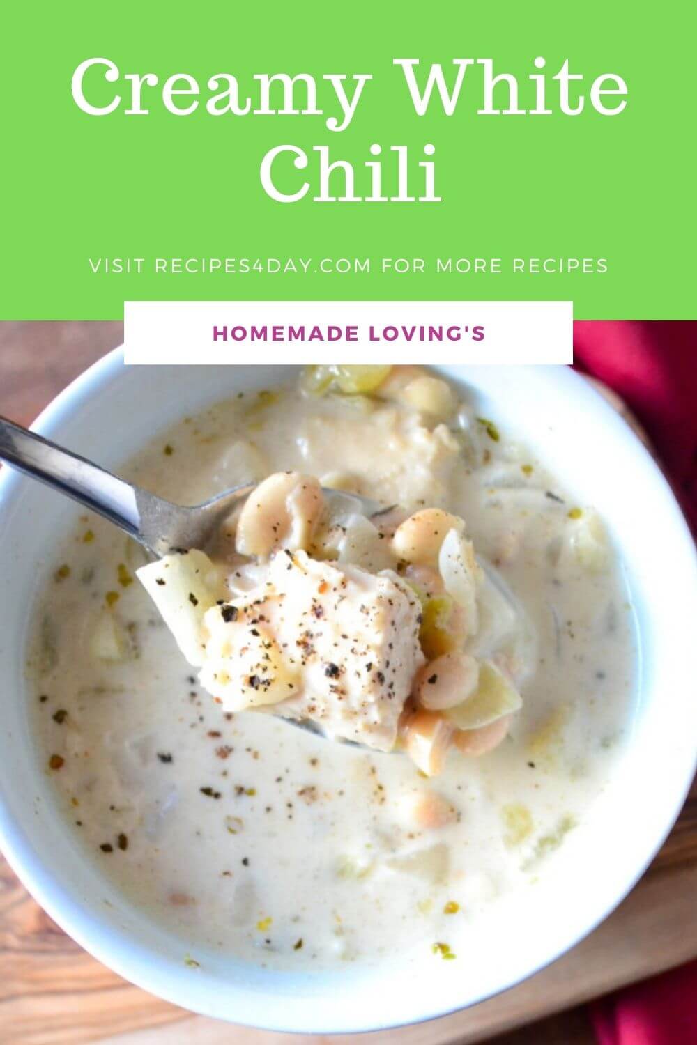 Creamy White Chili
