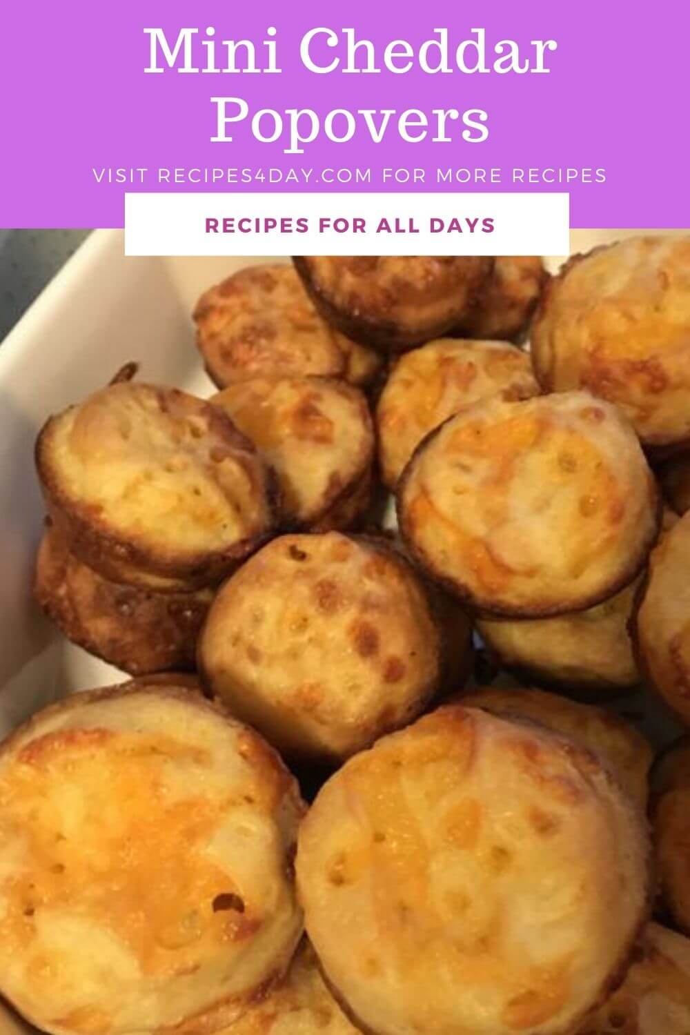 Mini Cheddar Popovers