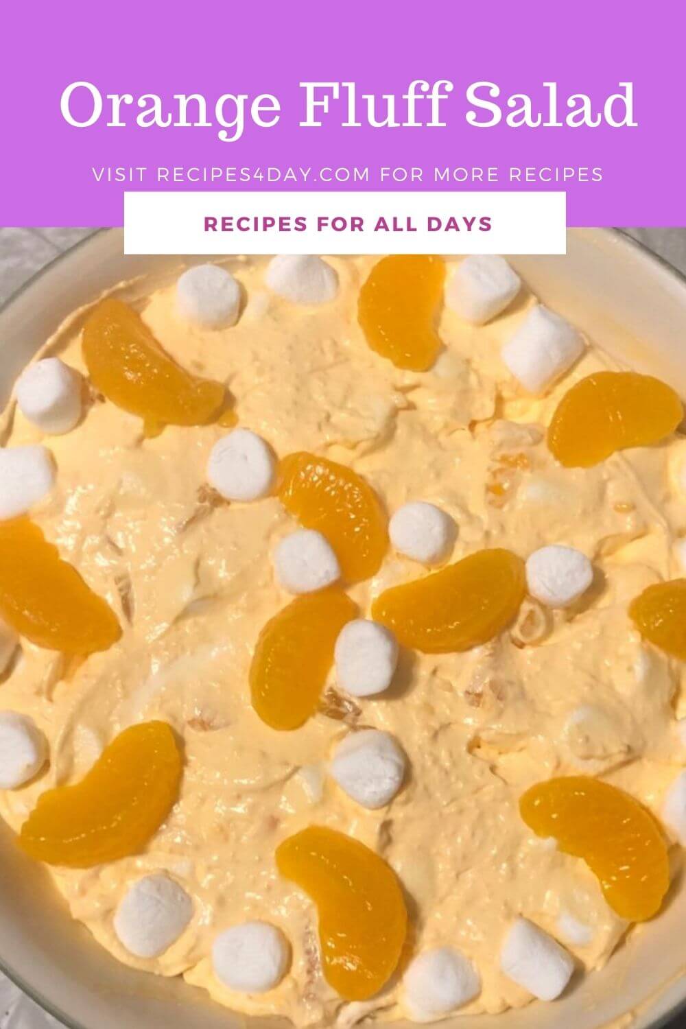Orange Fluff Salad