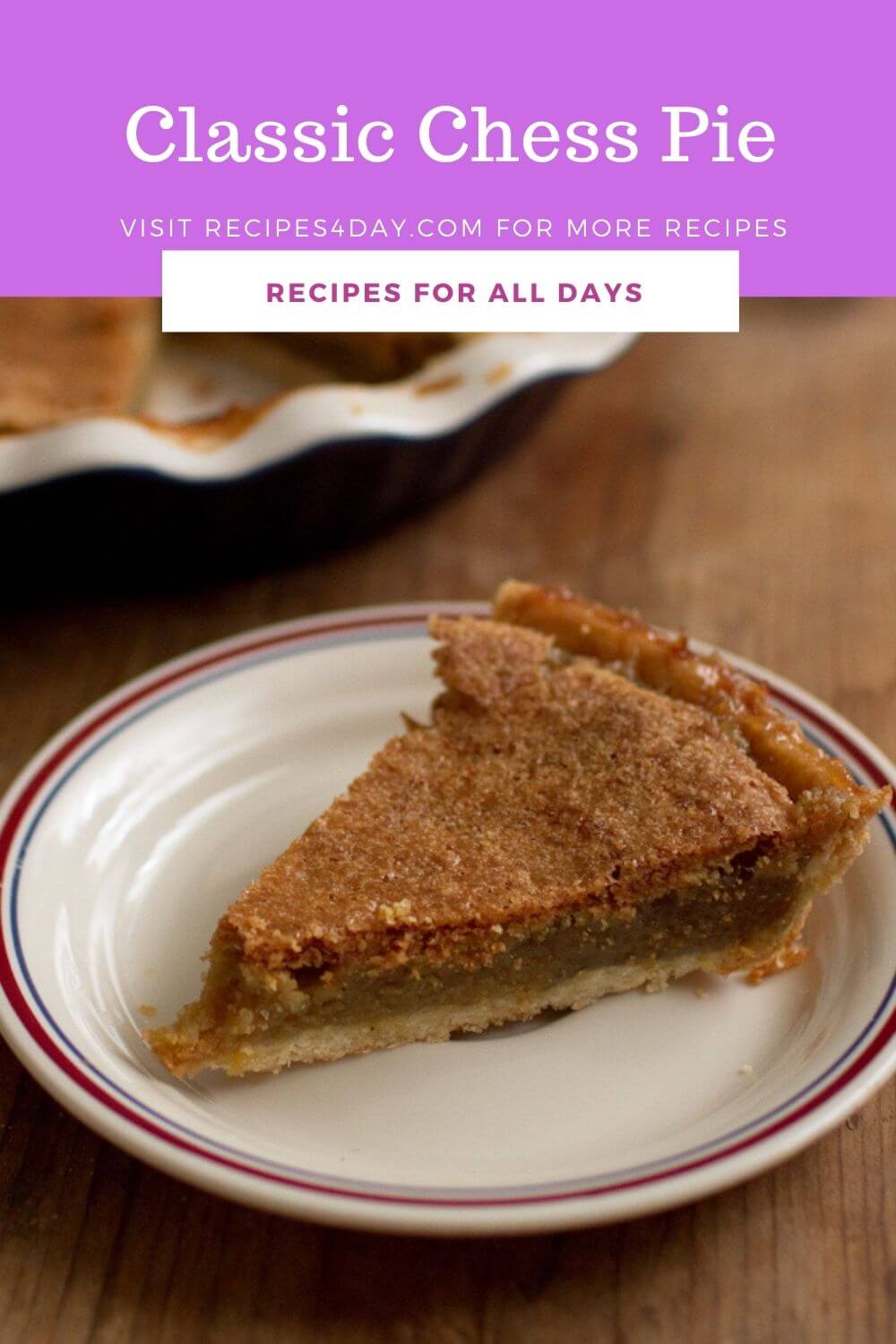 Classic Chess Pie