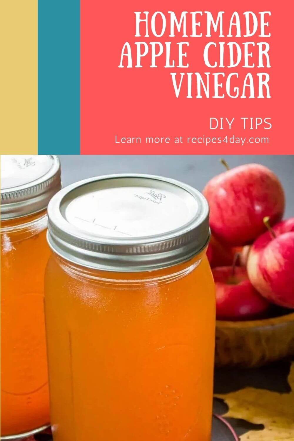 Homemade Apple Cider Vinegar Homemade Apple Cider Vinegar