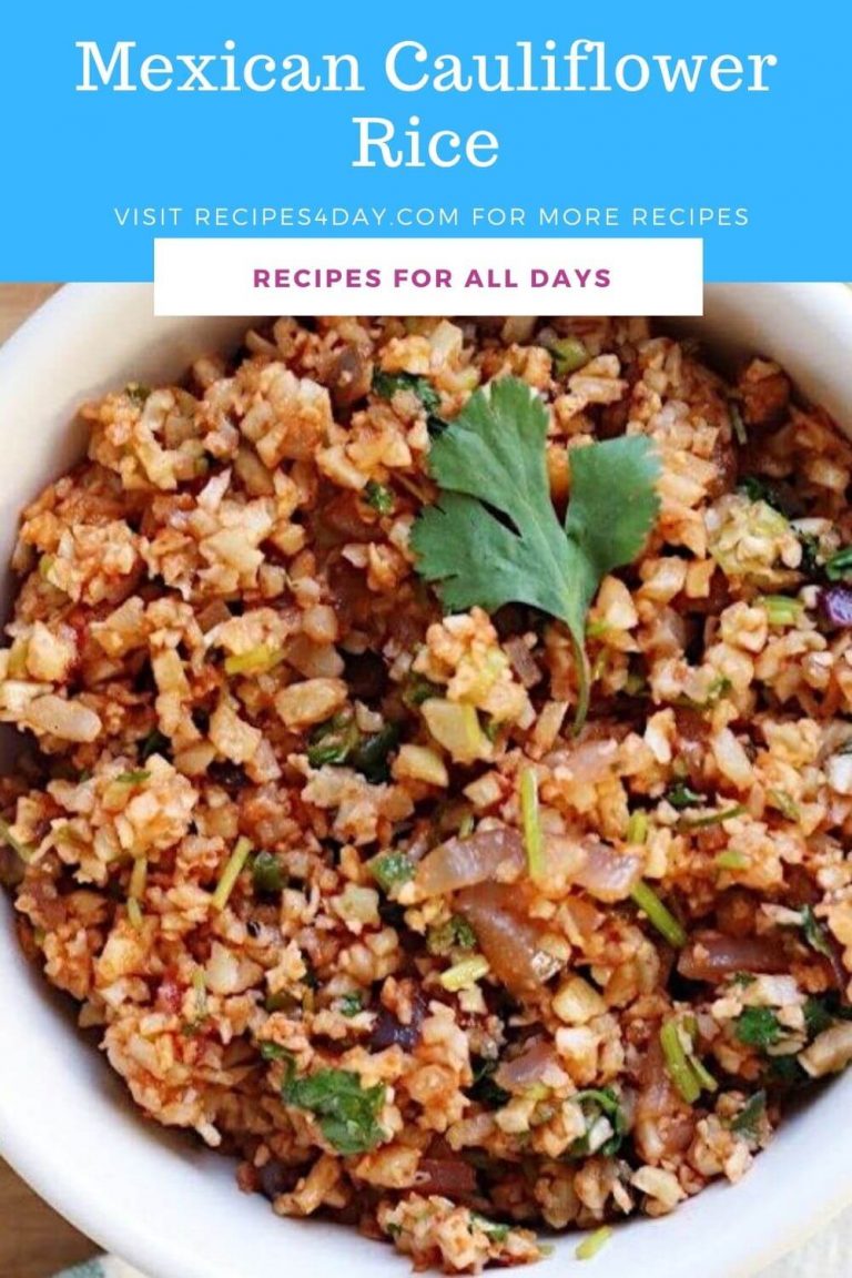 Mexican Cauliflower Rice