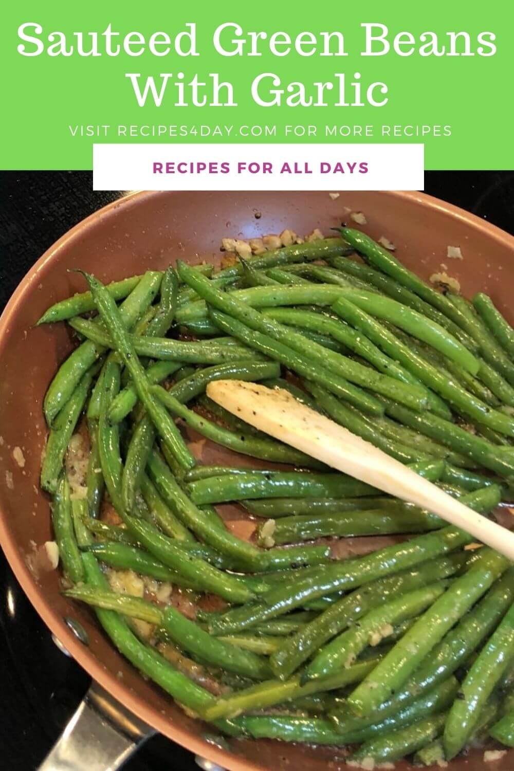Sauteed Green Beans With Garlic