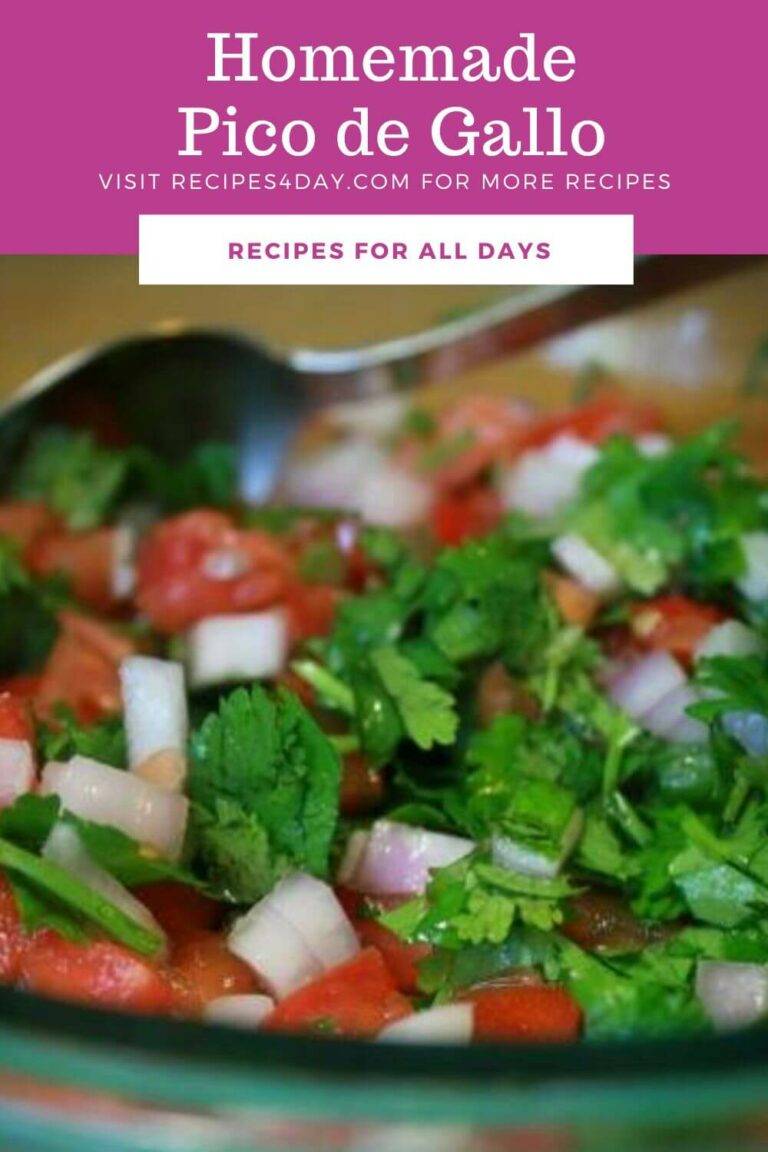 Homemade Pico de Gallo