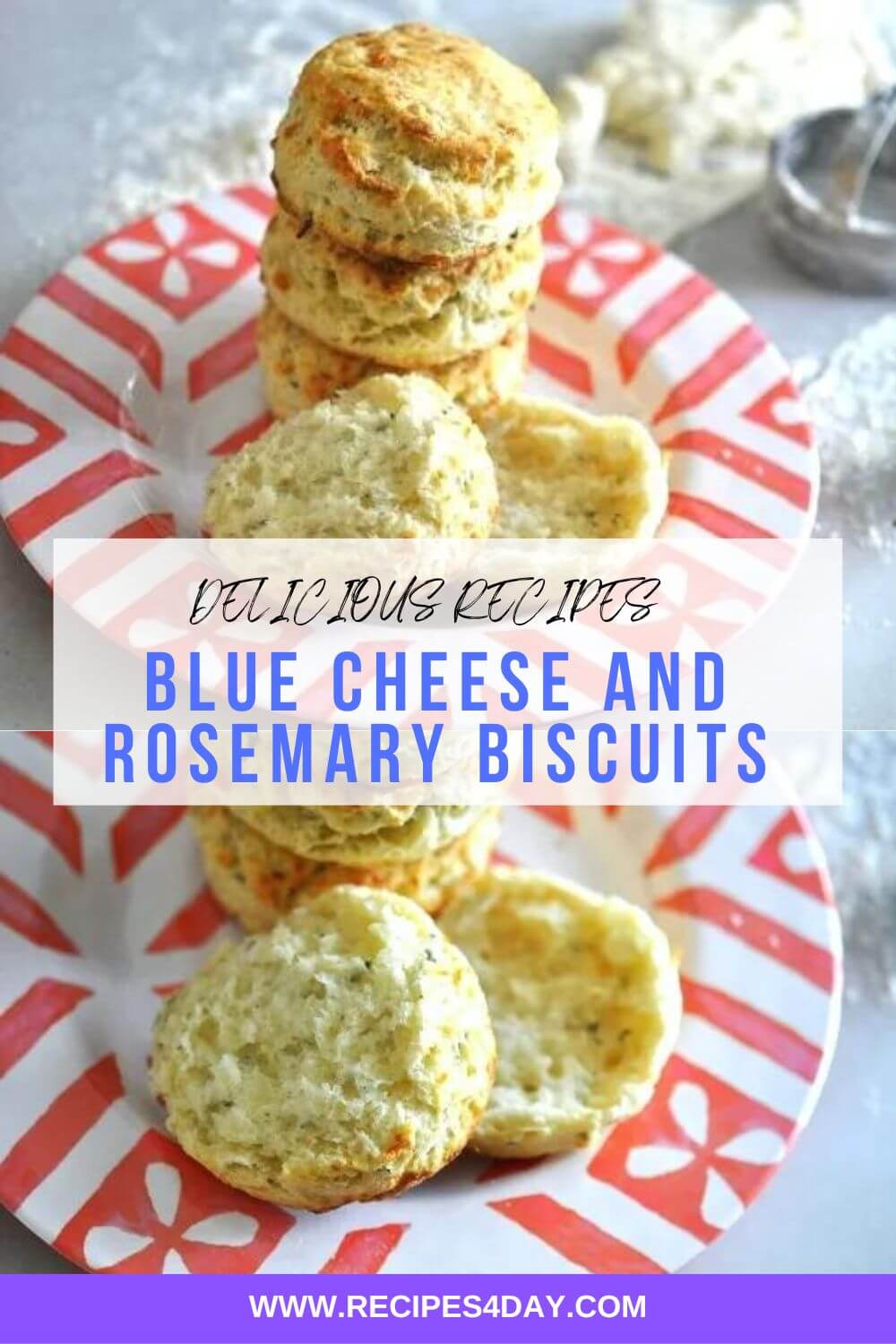 Blue Cheese And Rosemary Biscuits