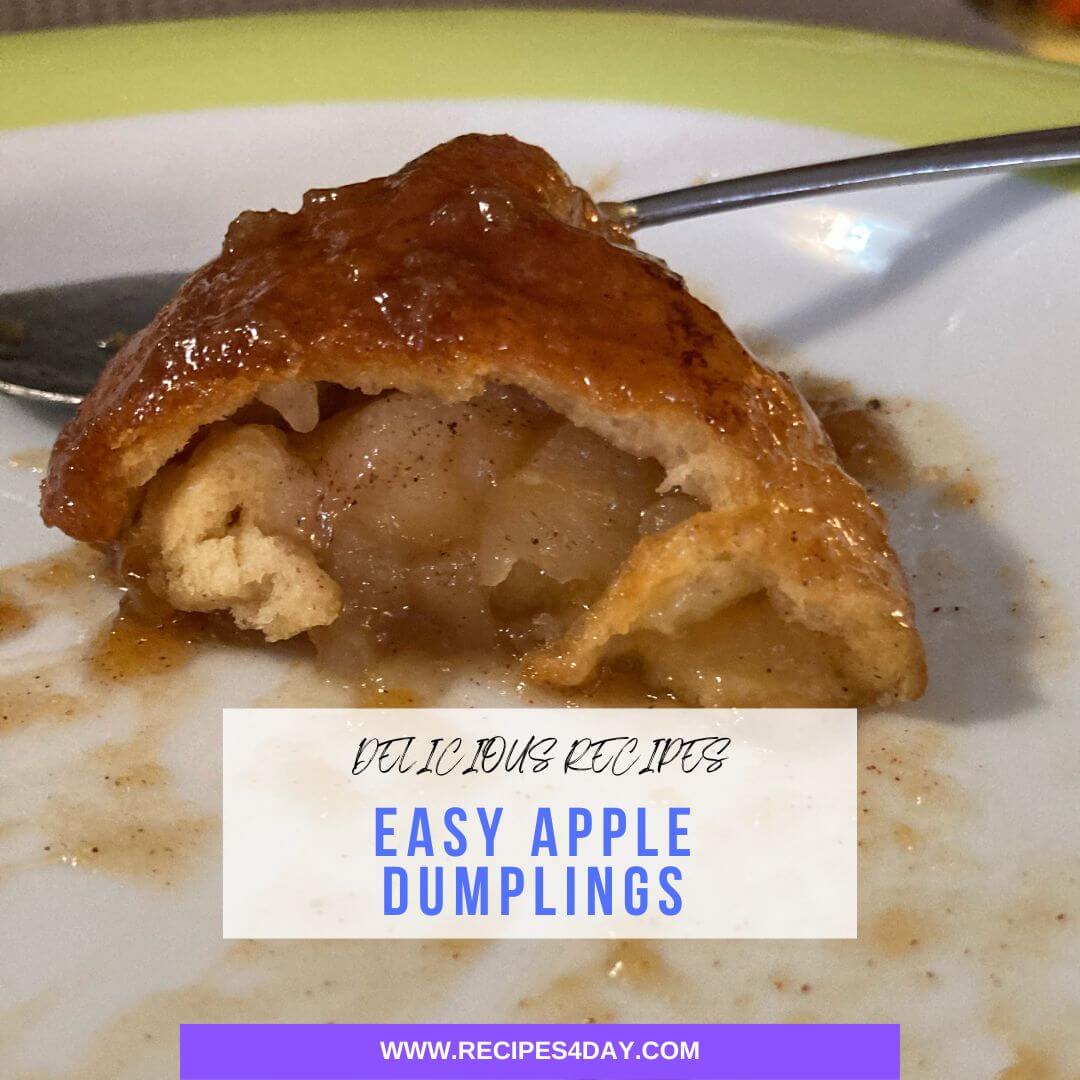 Easy Apple Dumplings