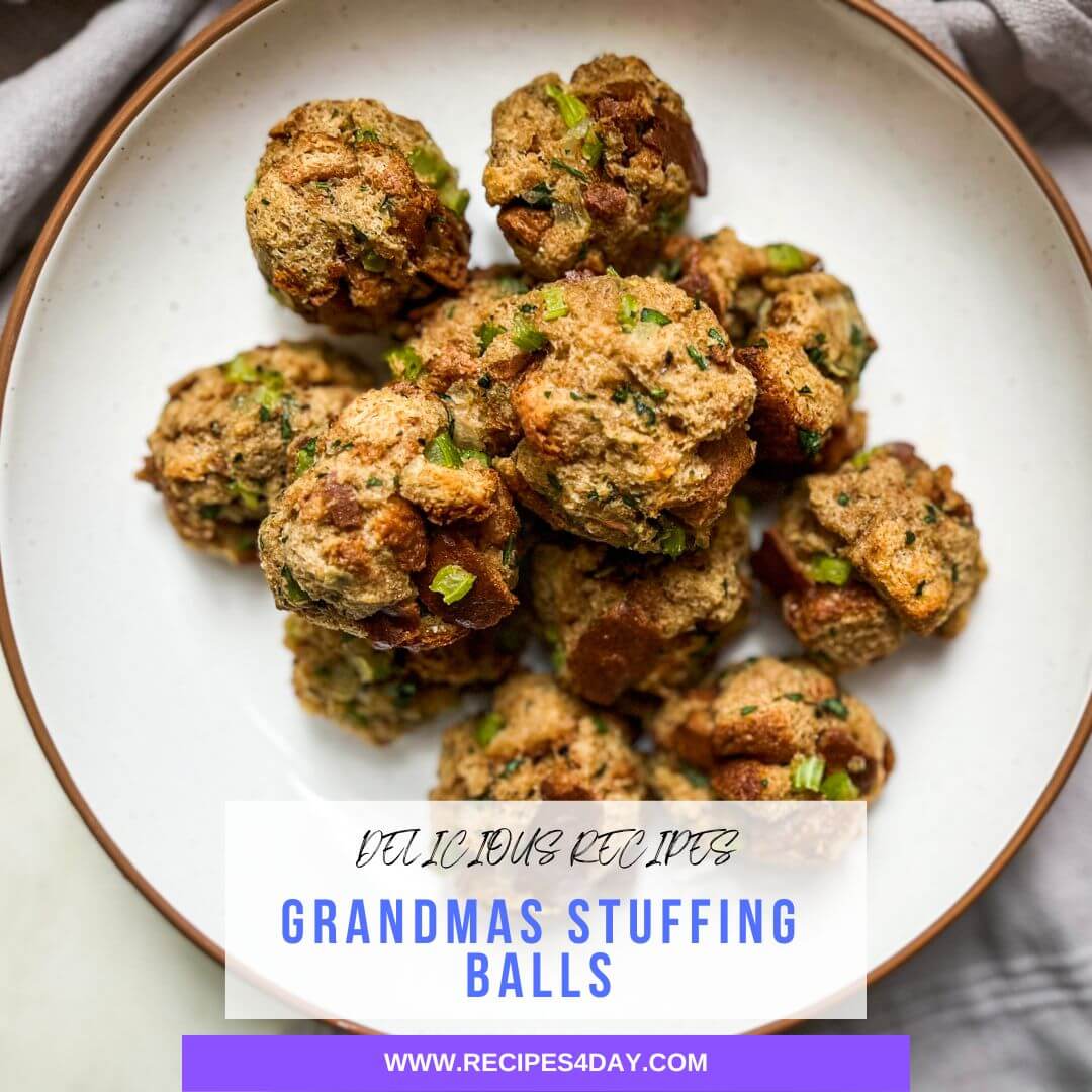Grandmas Stuffing Balls
