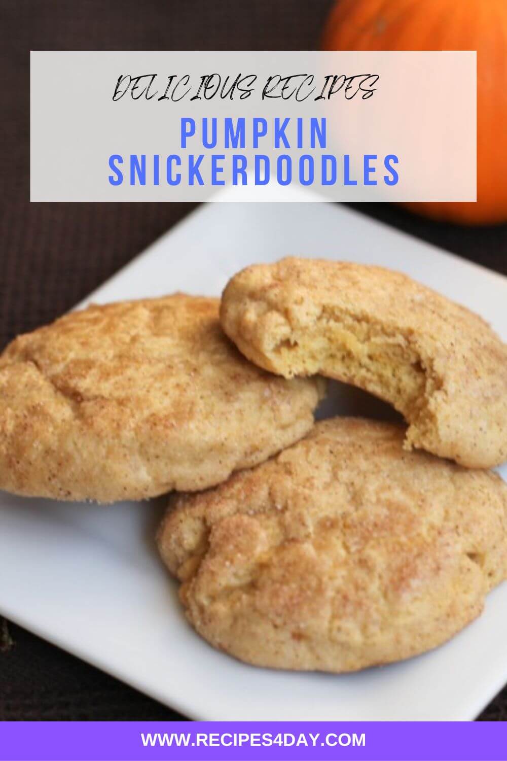 Pumpkin Snickerdoodles