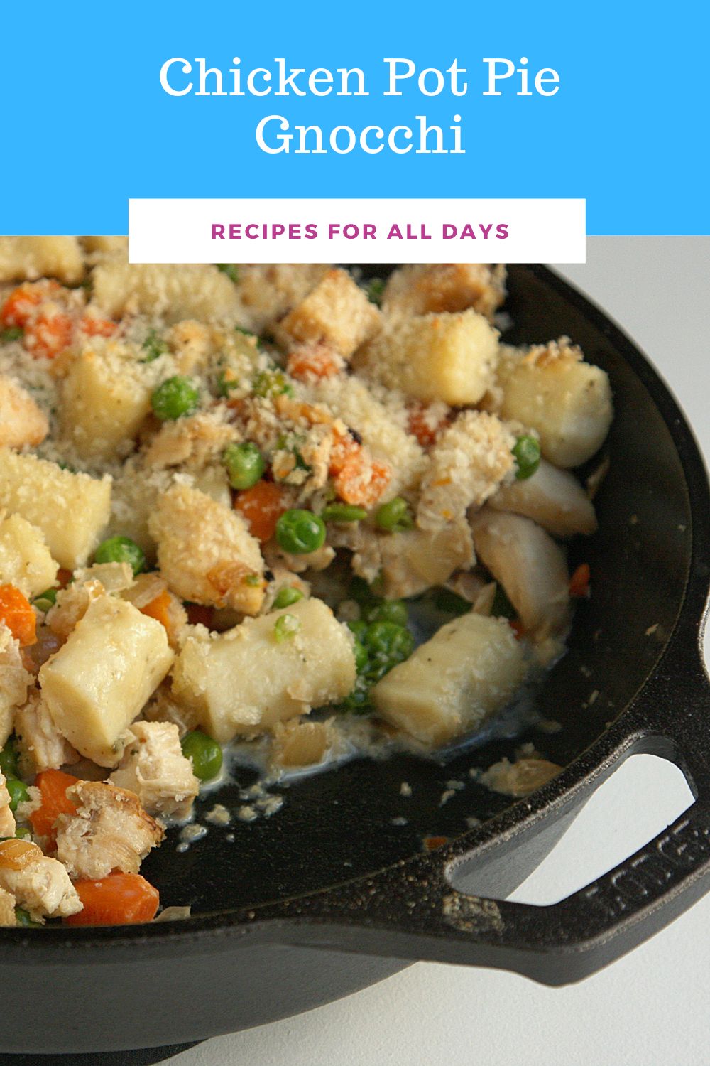 Chicken Pot Pie Gnocchi Casserole