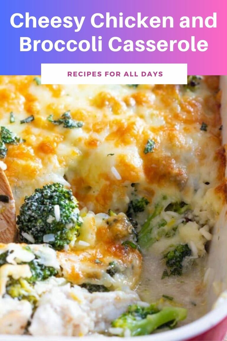 Cheesy Chicken and Broccoli Casserole