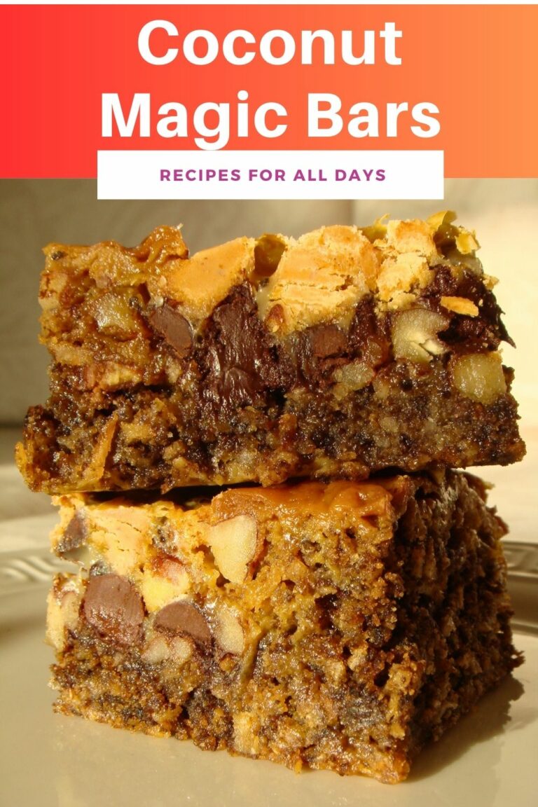 Coconut Magic Bars