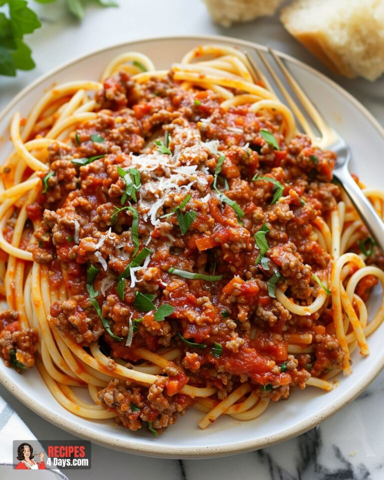 Spaghetti Meat Sauce