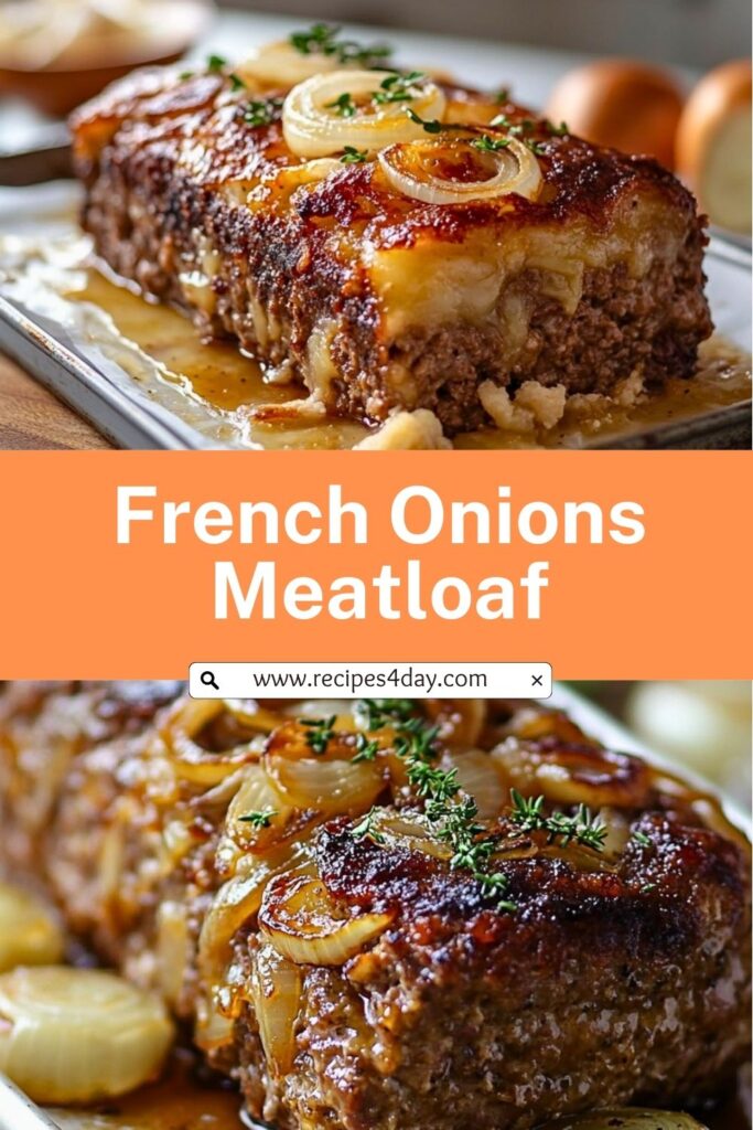 French Onions Meatloaf