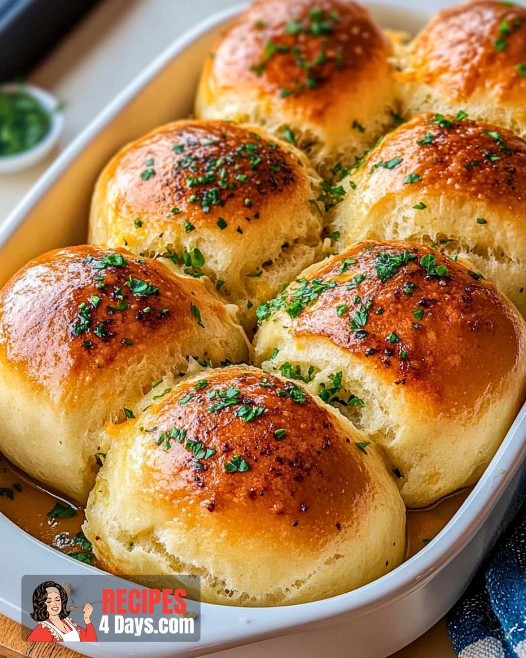 Garlic Cheddar Stuffed Dinner Rolls (Gluten Free)