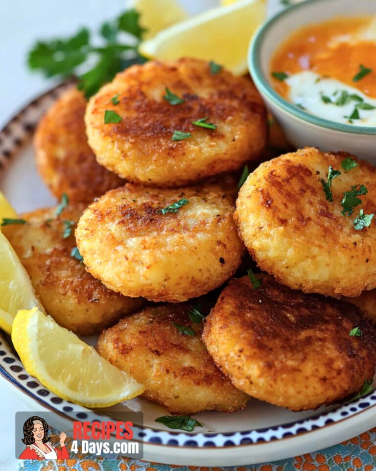 Moroccan Crispy Potato Patties (Maakouda)