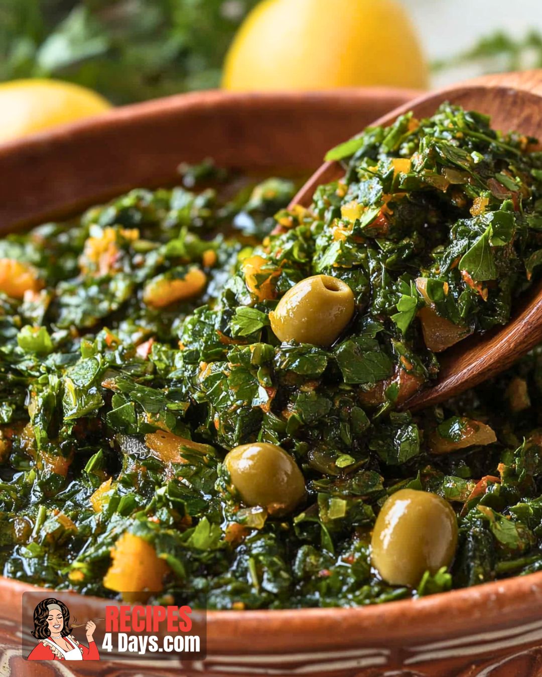 Moroccan Mallow Salad