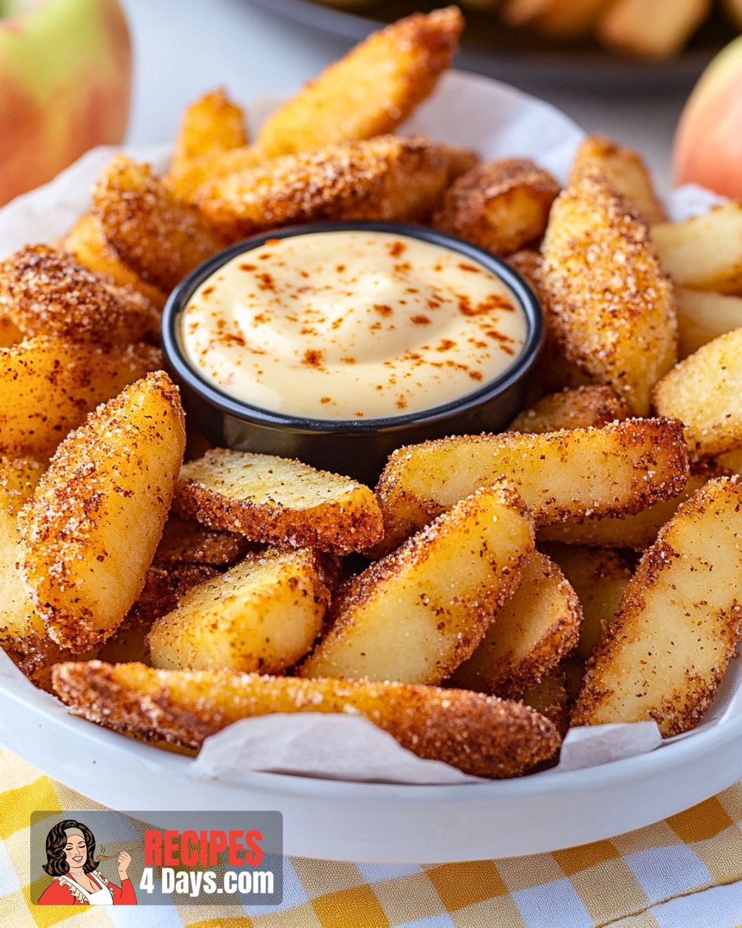 Apple Wedges Fries