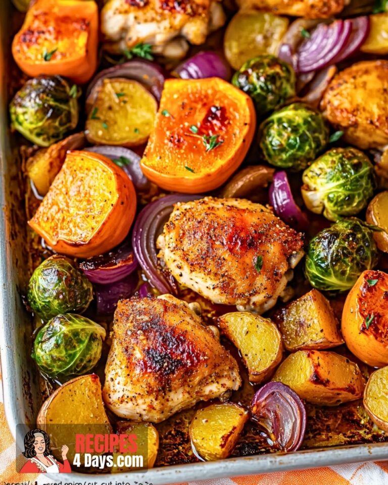 One-Pan Roasted Chicken and Veggies
