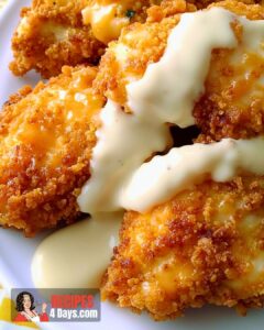 Crispy Cheddar Ritz Cracker Chicken